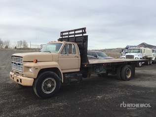 1985 Ford F700 4x2 Flatbed Truck in Butte, Montana, United States ...