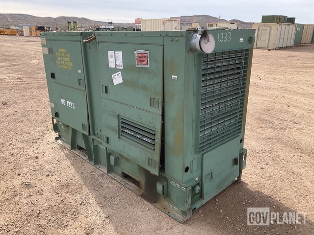 Surplus 1985 Libby MEP-007B 100kW Generator Set in Yermo, California ...