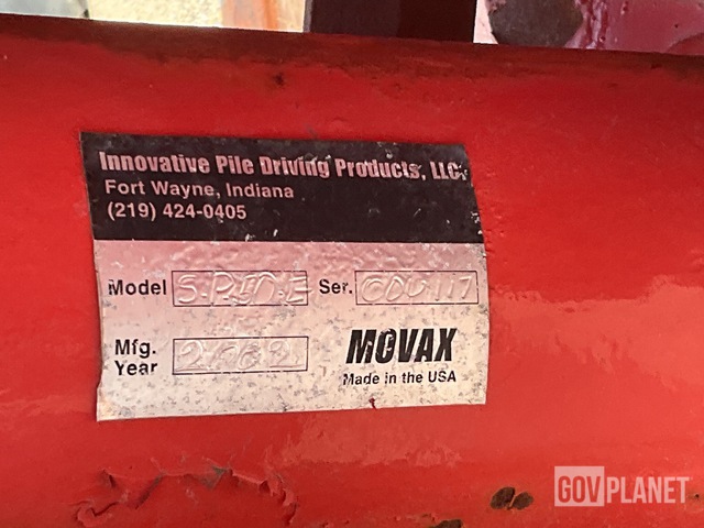 Movax S-P-50-E SP0PHD002 Side Grip Pile Driver in Yermo, California ...