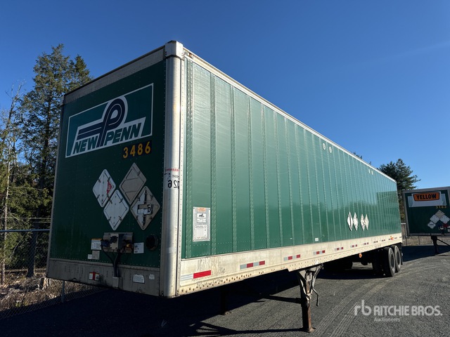 2016 Great Dane 45 ft x 96 in T/A Turntable Van Trailer | Ritchie Bros ...