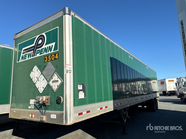 2016 Great Dane CCC-3393-02099 45 ft x 96 in T/A Turntable Van Trailer ...