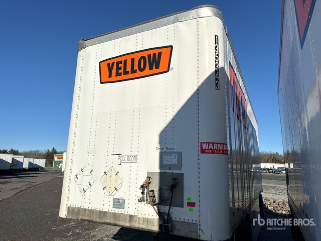 2017 Wabash 28 ft x 96 in S/A Turntable Van Trailer | Ritchie Bros ...