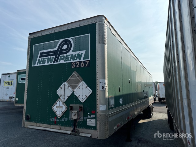 2007 Wabash DVHDHPC 45 ft x 96 in T/A Turntable Van Trailer | Ritchie ...
