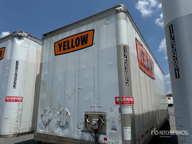 2004 Wabash 28 ft x 96 in S/A Turntable Van Trailer | Ritchie Bros ...
