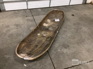 Surplus Aero Products Scow Type Plastic Sled in Wasilla, Alaska, United ...