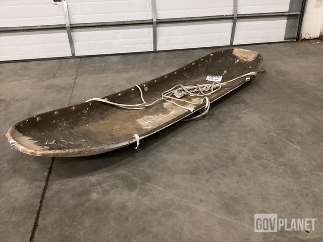 Surplus Aero Products Scow Type Plastic Sled in Wasilla, Alaska, United ...
