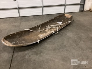 Surplus Aero Products Scow Type Plastic Sled in Wasilla, Alaska, United ...