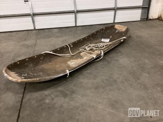Surplus Aero Products Scow Type Plastic Sled in Wasilla, Alaska, United ...