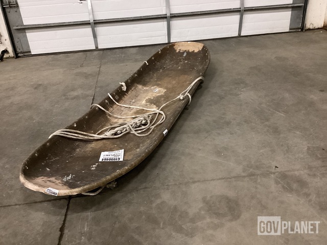 Surplus Aero Products Scow Type Plastic Sled in Wasilla, Alaska, United ...
