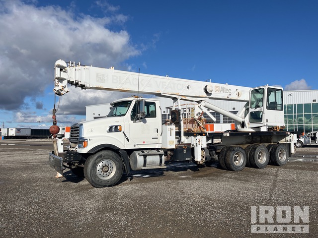 Altec AC38-127S 38 ton Straight Boom on 2009 Sterling L8500 Tri/A Boom ...