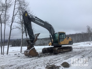 2015 Volvo EC160DL Tracked Excavator in Delhi, New York, United States ...
