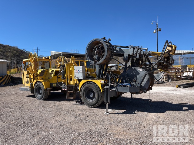 Atlas Copco UV2 4x2 Underground Jumbo Drill in Chupisonora, Sonora ...