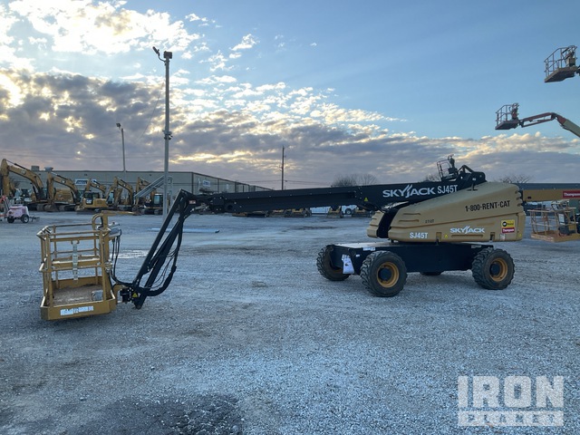 2017 Skyjack SJ45T 4WD Diesel Telescopic Boom Lift in Memphis ...