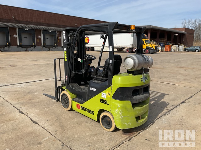 2022 (unverified) Clark S25CL 4800 lb Cushion Tire Forklift in ...