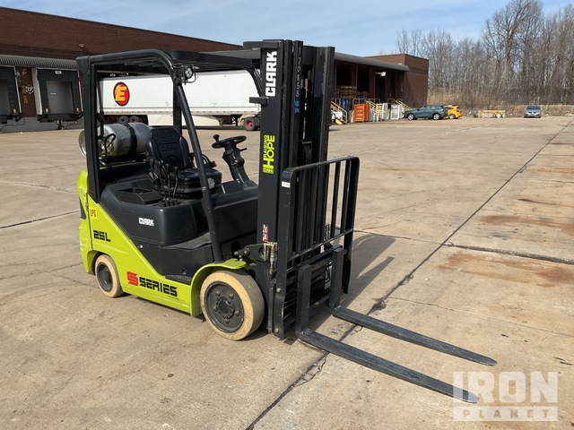2022 (unverified) Clark S25CL 4800 lb Cushion Tire Forklift in ...