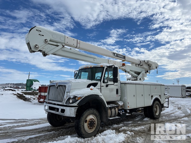 2015 Terex HI- Ranger 5TC-55 55 ft on 2016 International 7300 4x4 Bucket Truck in Odessa ...