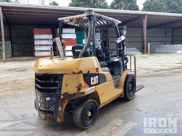 2013 Cat DP50CN1 10000 lb Pneumatic Tire Forklift in Youngsville, North ...
