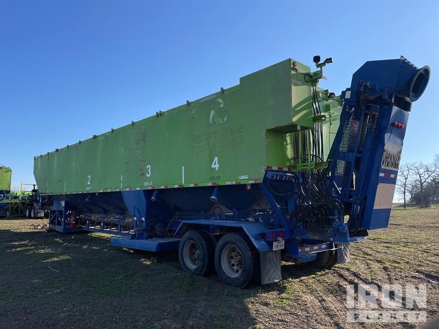 2012 (unverified) NOV Appco FS-40 61 ft T/A Bulk Sand Storage Trailer ...