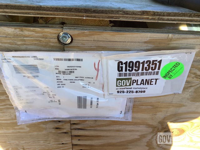 Surplus GTA Containers GTA-50KF-01-IPDS Collapsible Fuel Tank in Doyle ...