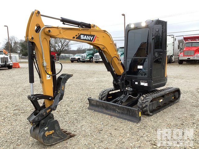 2022 Sany SY35U Mini Excavator in Burgettstown, Pennsylvania, United ...