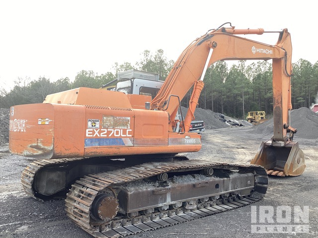 1992 Hitachi EX270LC Tracked Excavator in Tuscumbia, Alabama, United ...