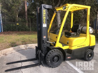 2017 Hyster H50XT 4000 lb Pneumatic Tire Forklift in Jacksonville ...
