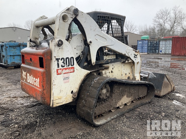 2008 Bobcat T300 Compact Track Loader in Akron, Ohio, United States ...