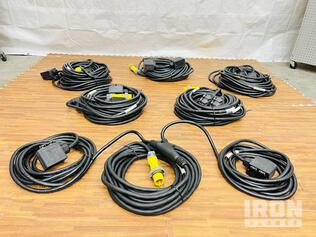 Surplus Quantity of (6) LEX 75ft "Y" Power Distribution Extension Cable ...