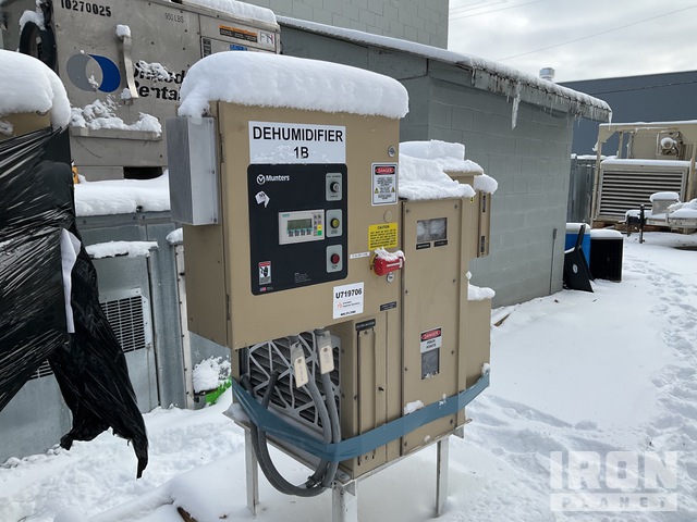 2012 Munters HCD-600-EBA-SF Desiccant Dehumidifier in Brighton ...