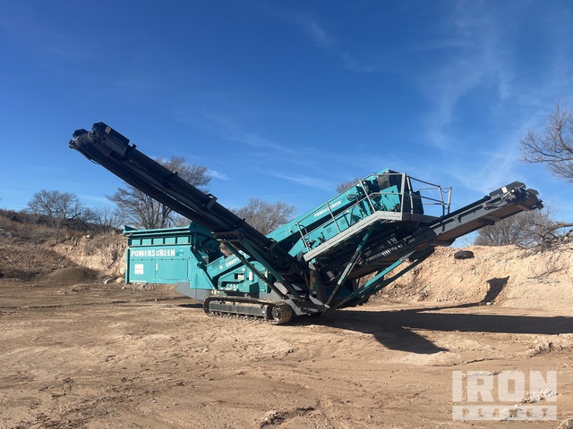 2014 Powerscreen Chieftain 1400 Tracked Screen Plant in Sunray, Texas ...