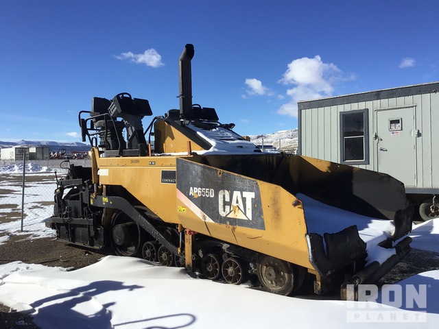 2012 Cat AP-655D Track Asphalt Paver (Inoperable) in Rock Springs ...