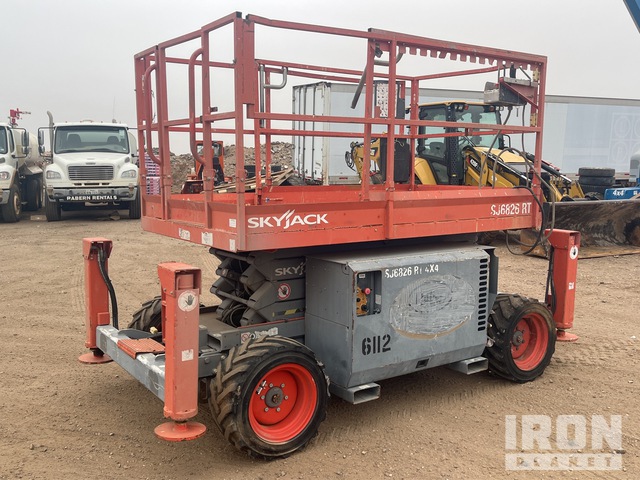 2015 Skyjack SJ6826 RT Diesel 4x4 Scissor Lift in Amarillo, Texas ...