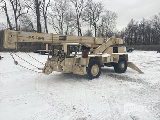 Terex LRT-110 Rough Terrain Crane in Hopkinsville, Kentucky, United ...