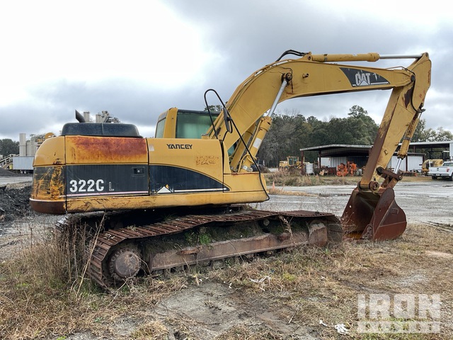 2002 Cat 322CL Tracked Excavator in Brunswick, Georgia, United States ...