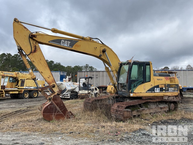 2002 Cat 322CL Tracked Excavator in Brunswick, Georgia, United States ...