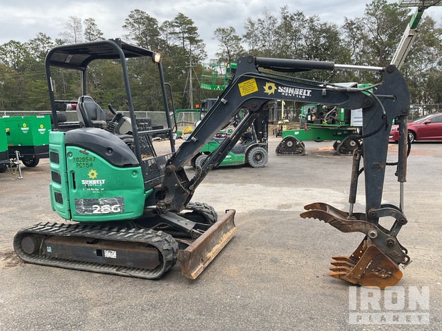 2017 John Deere 26G Mini Excavator in Niceville, Florida, United States ...