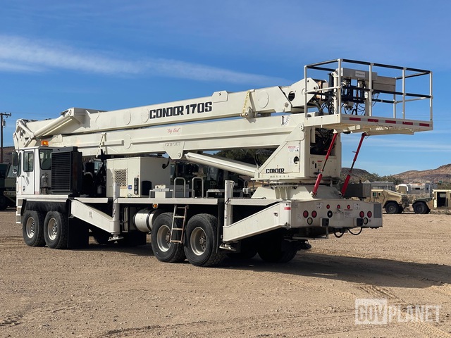 Surplus Condor 170S Aerial Platform on Sabel/Condor C3100 8x8 Bucket ...