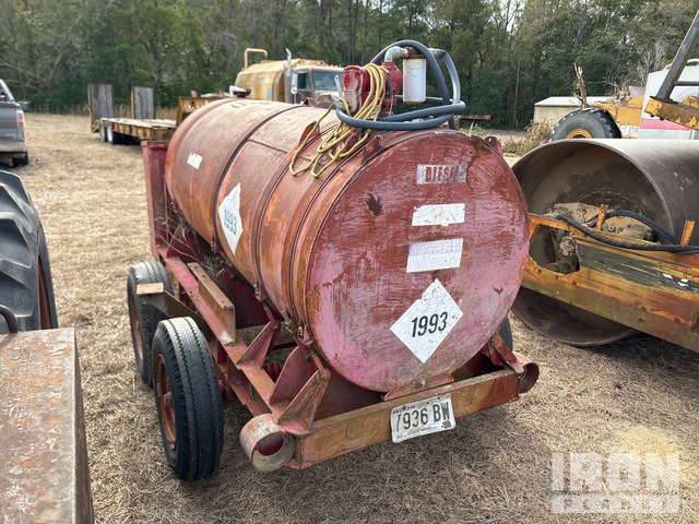 500 gal Trailer Mounted Steel Diesel Fuel Tank in Waycross, Georgia ...