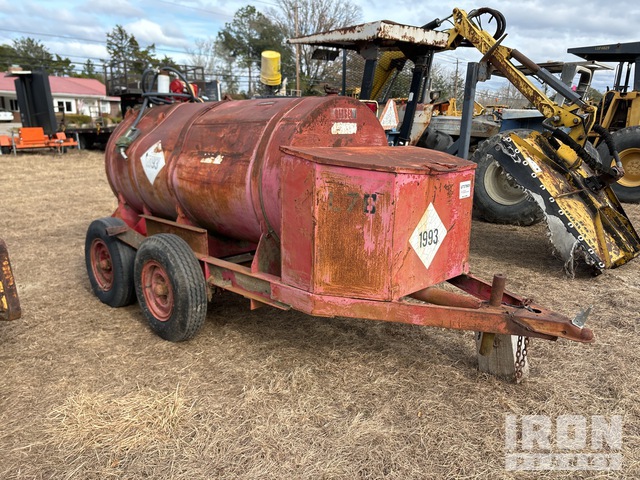 500 gal Trailer Mounted Steel Diesel Fuel Tank in Waycross, Georgia ...