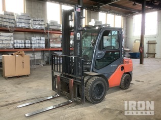 2017 Toyota 8FDU32 6020 lb Pneumatic Tire Forklift in Indianapolis ...