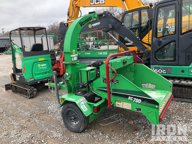 2017 Vermeer BC700XL Tow-Behind Wood Chipper in JONESBORO, Arkansas ...