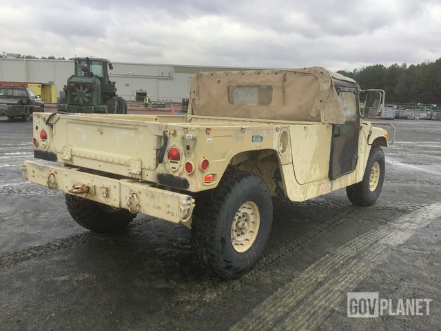 Surplus 2008 AM General M1097R1 HMMWV 2 Door Soft Top w/Truck Body in ...