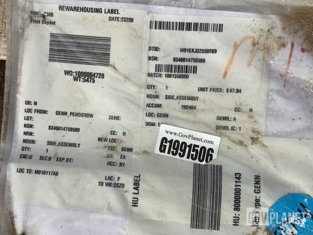 Surplus Lightweight Maintenance Enclosure Side Assembly in Doyle ...