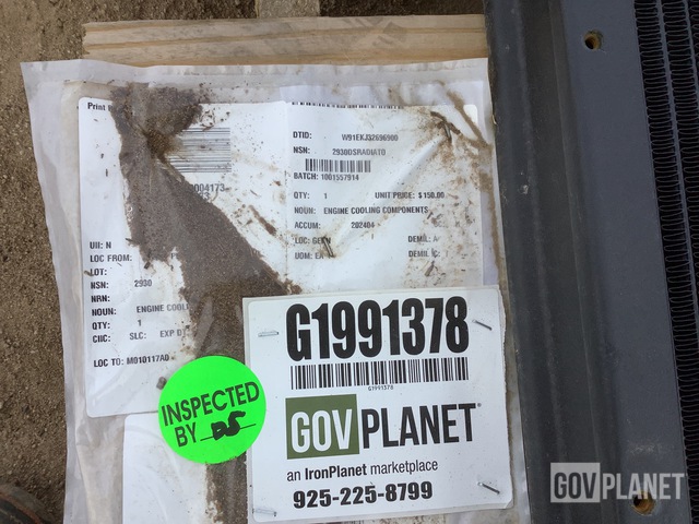 Surplus Radiator in Doyle, California, United States (GovPlanet Item ...