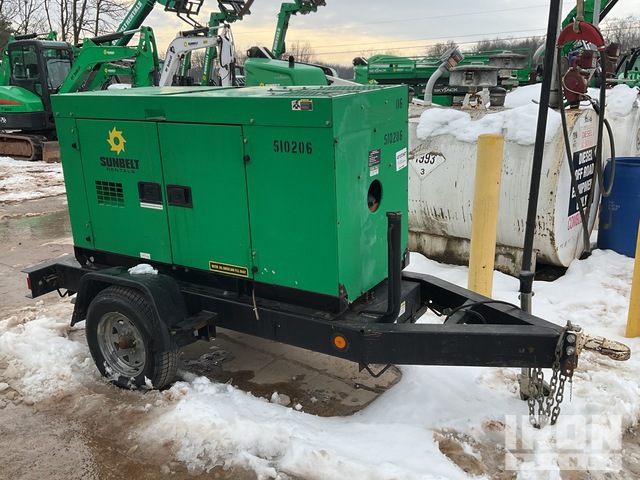 2012 Multiquip DCA-25SSIU3 20 kW Mobile Generator Set in Thomasville ...