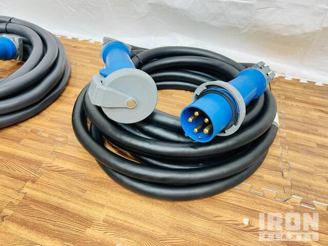 Quantity of (2) LEX 100 Amp 50ft Electrical Distribution Pin & Sleeve ...
