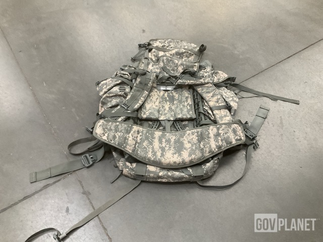 Surplus (26) Assault Packs, (21) Rucksacks, (6) Field Packs & Assorted ...