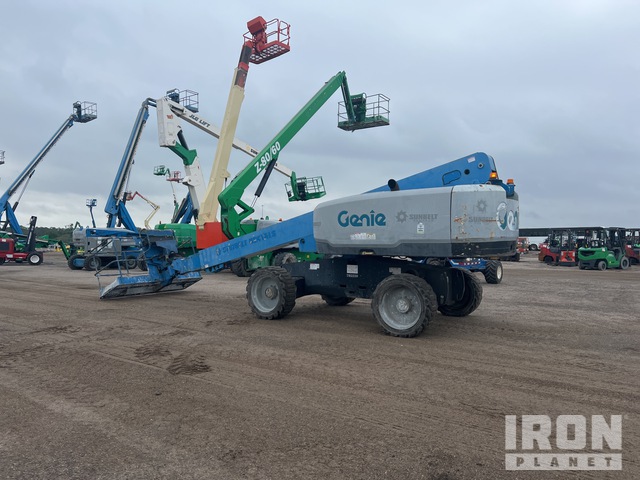 2016 Genie S60 4WD Diesel Telescopic Boom Lift in Davenport, Florida ...