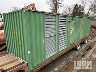 2001 Cat 3512 1000 kW Containerized Generator Set in Bedford, Indiana ...