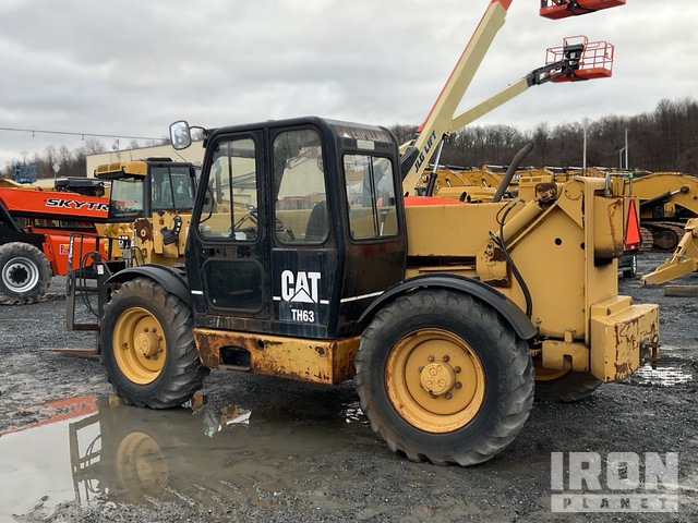 2002 Cat TH63 Telehandler in Harrisburg, Pennsylvania, United States ...